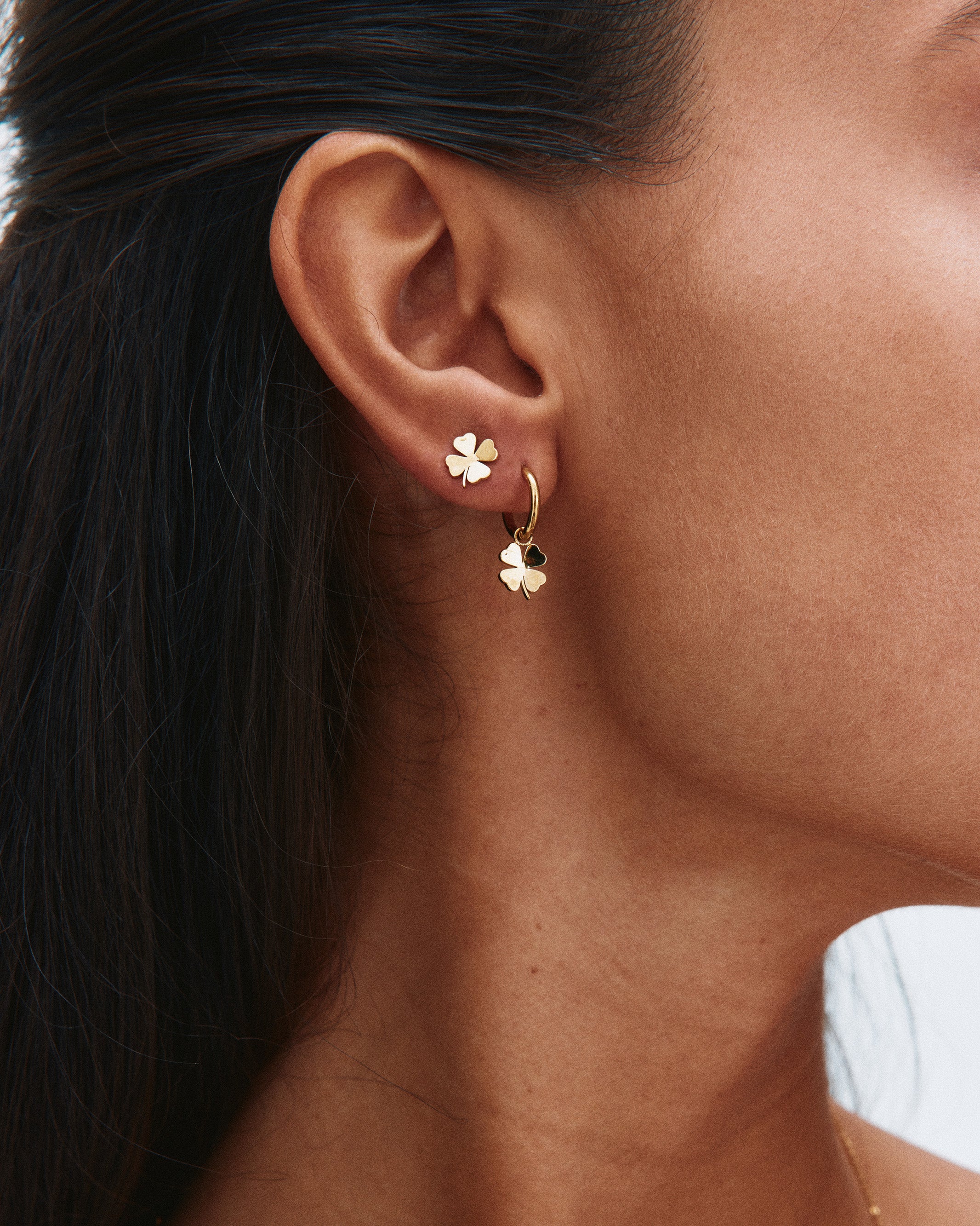 Lucky Hoops Mini Gold | EdbladNZ