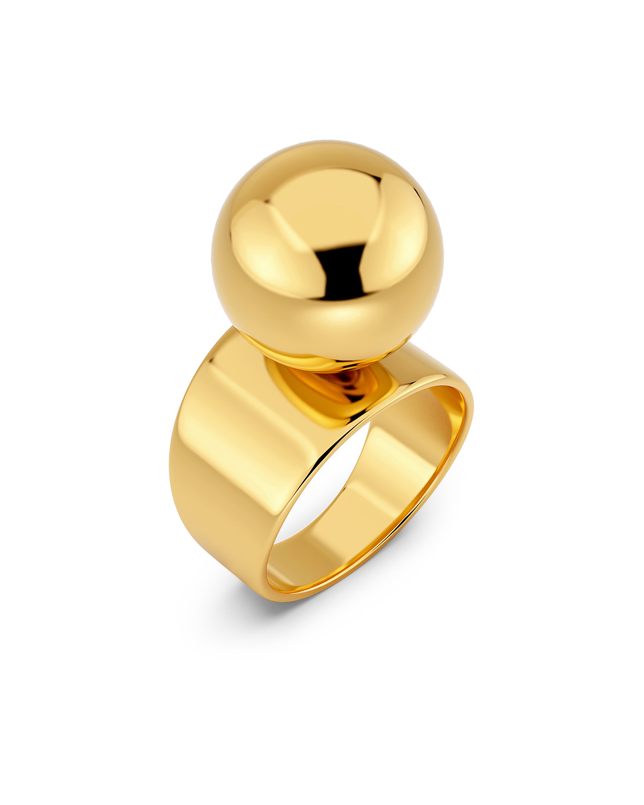 Sphere Ring Gold | EdbladNZ