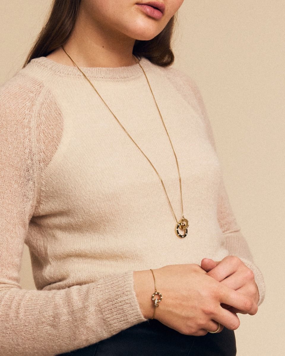 Ida Necklace Long Gold | EdbladNZ